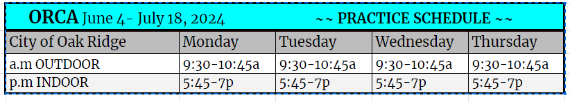 Home - Oak Ridge City Aquatics