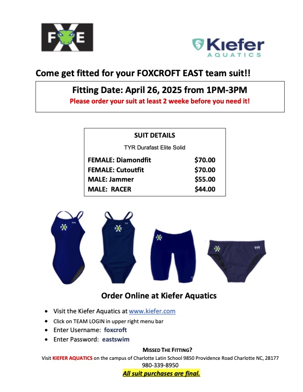 Swim Home - Foxcroft East Gators