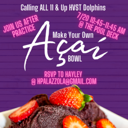 Summer Practice Schedule - Harbor View Swim Team (HVST)