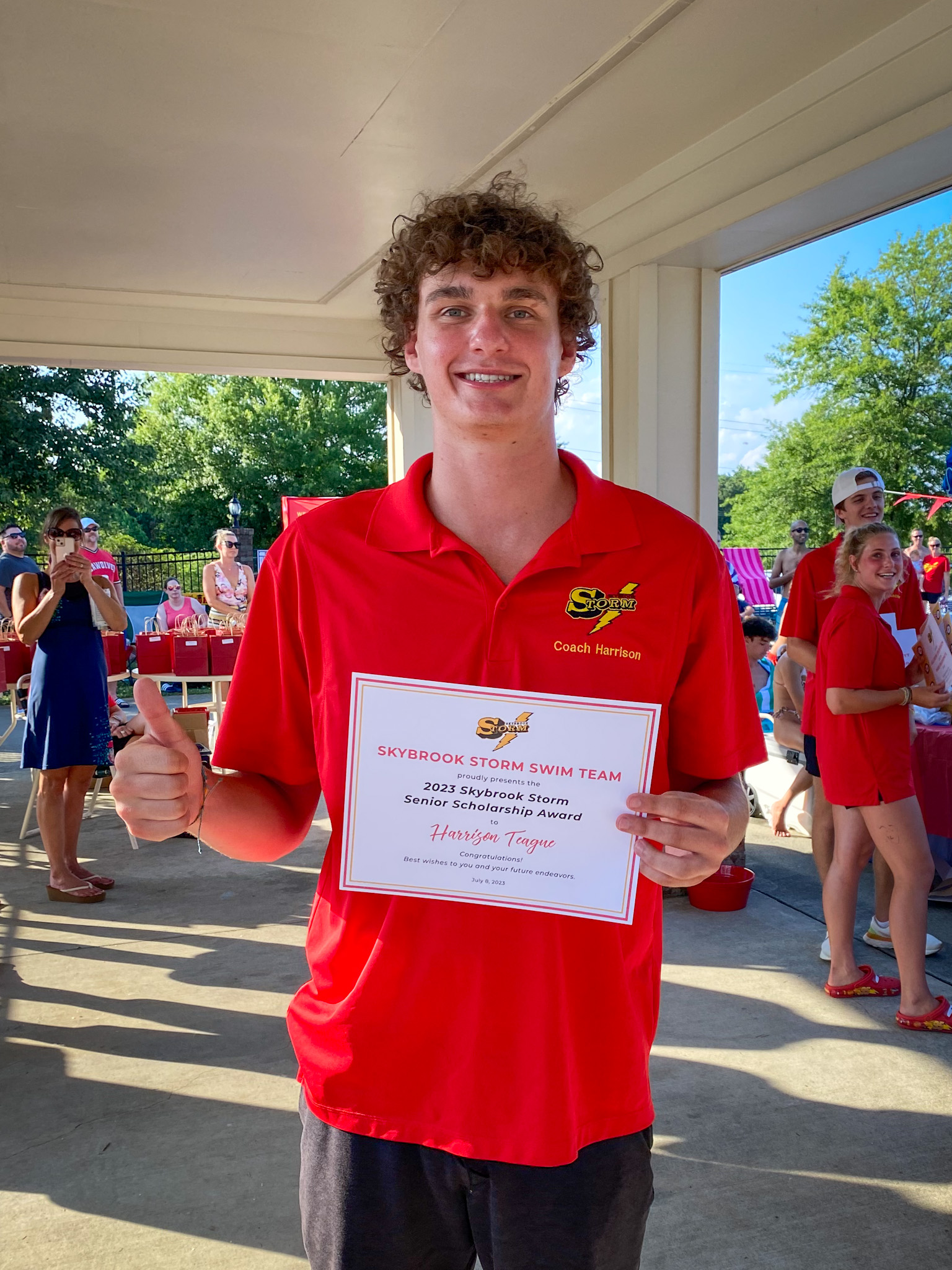 Senior Scholarship - Skybrook Storm Swim Team