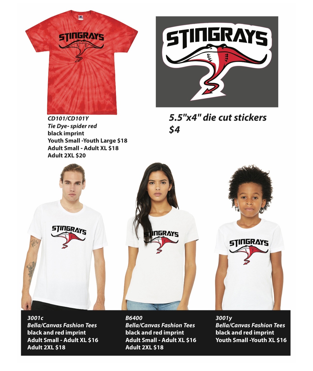 Apparel - Stingrays Swim Team