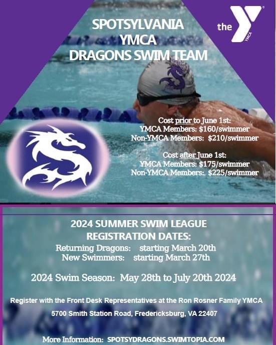Home - Spotsylvania YMCA Dragons