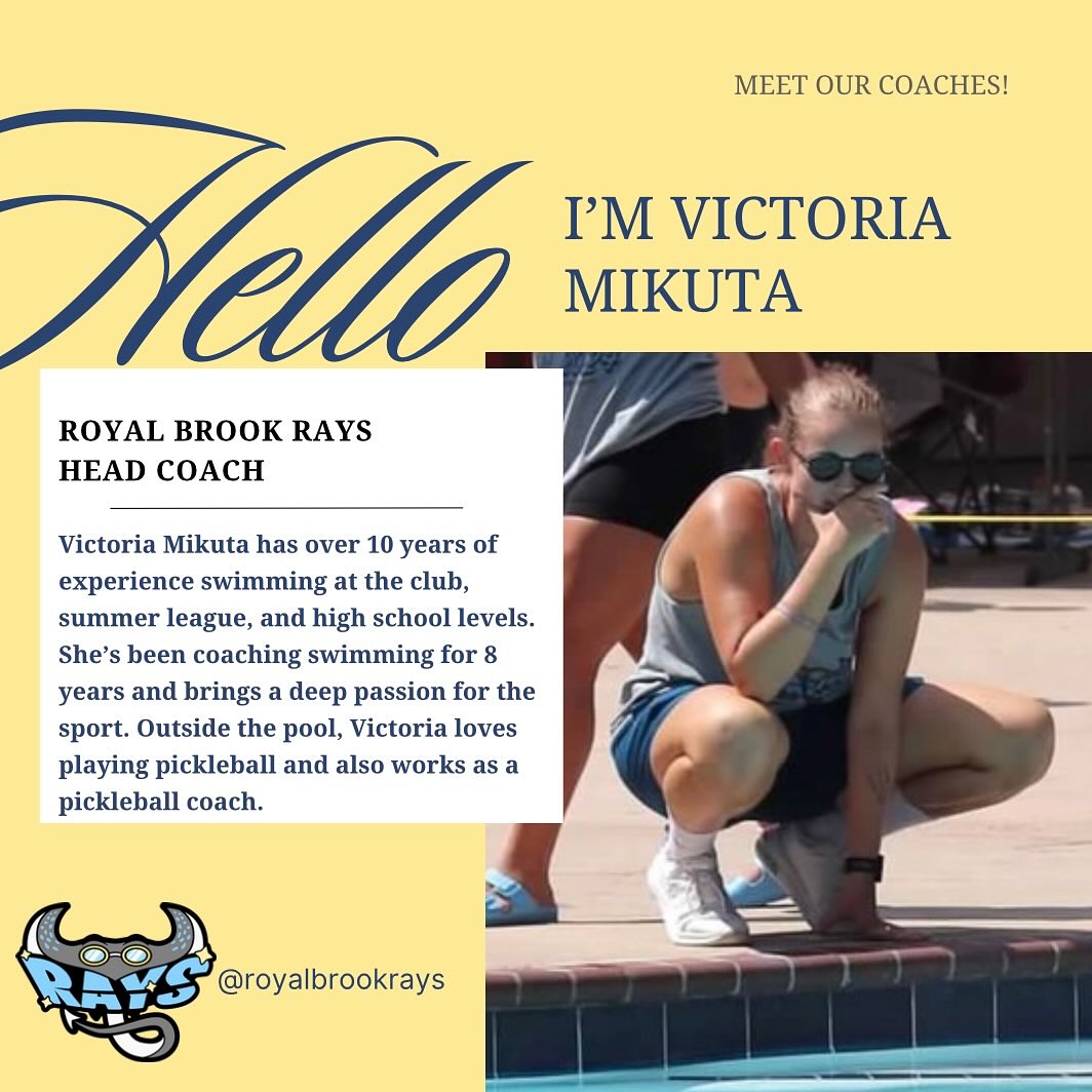 Coaches - The Royal Brook Rays