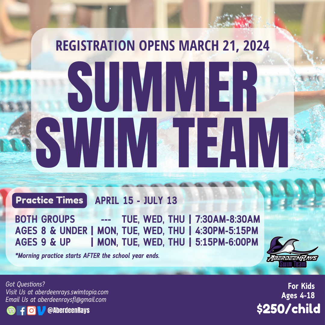Home - Aberdeen Rays Swim Team