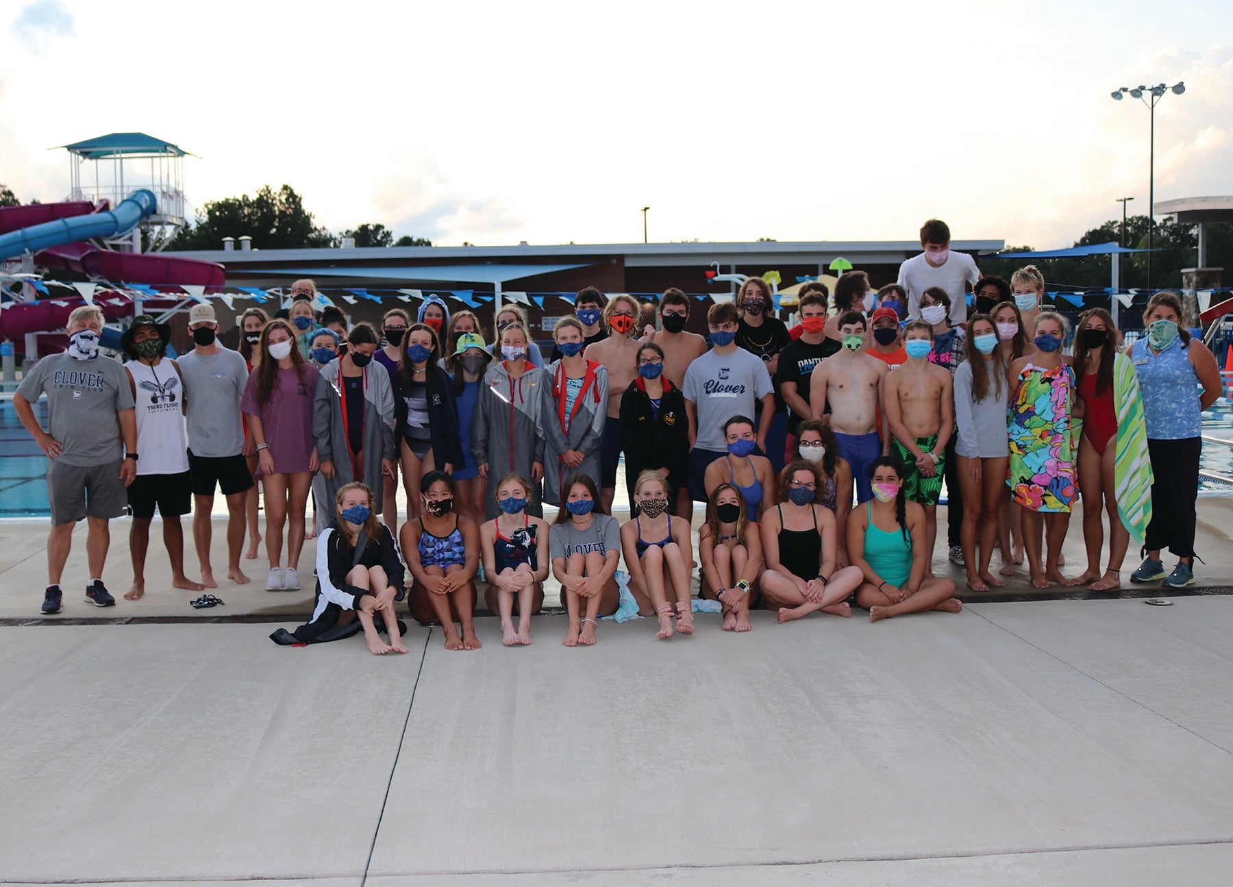 Blue Eagles Charity Swim - Clover High School